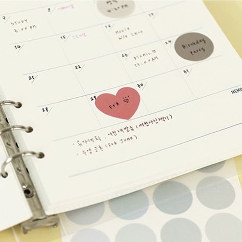 MochiThings: Life 6 Ring A5 Planner Refill