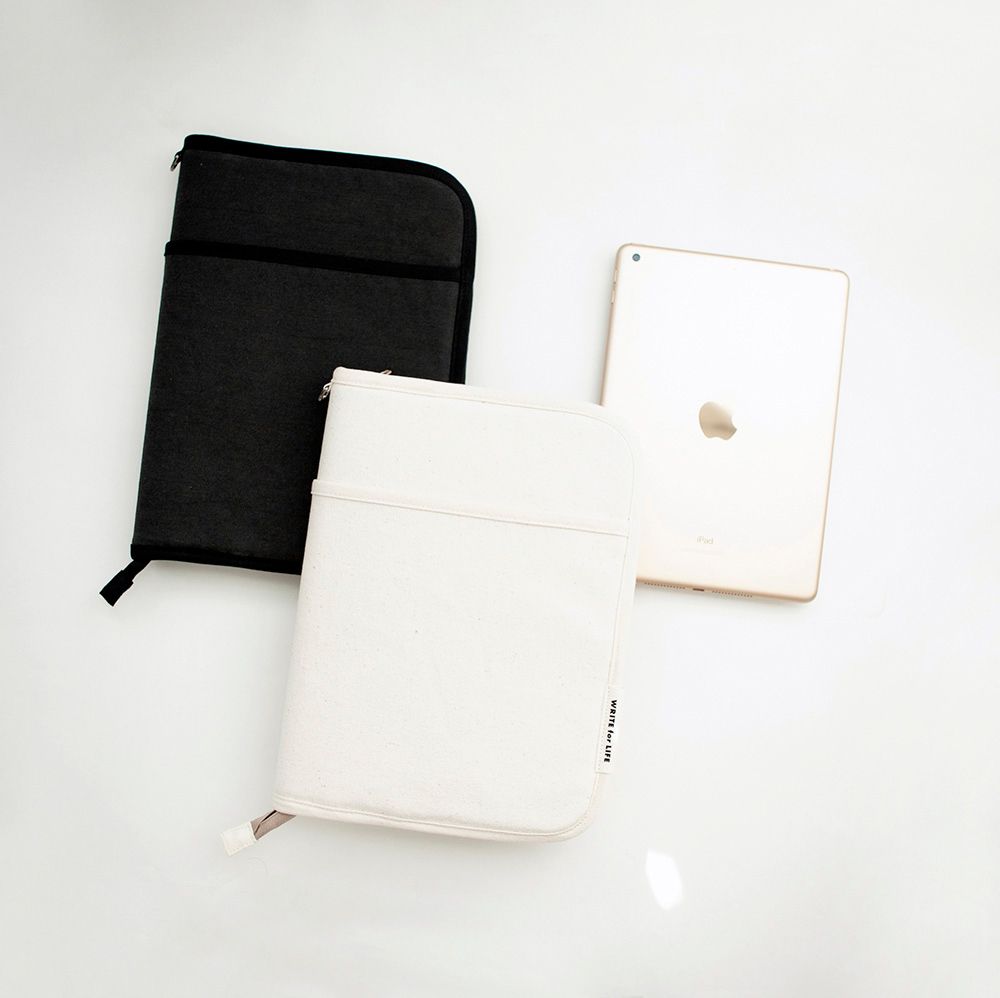 MochiThings: Round Canvas Tablet Pouch