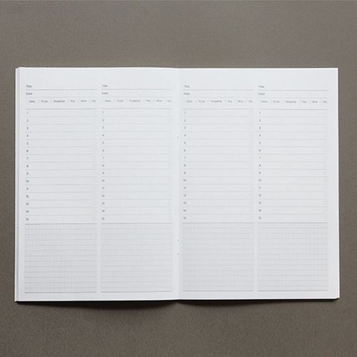 MochiThings: Simple Checklist Notebook