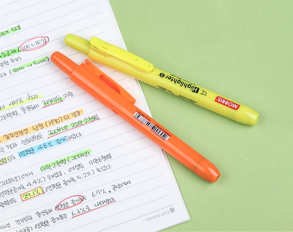 MochiThings: Basic Retractable Highlighter