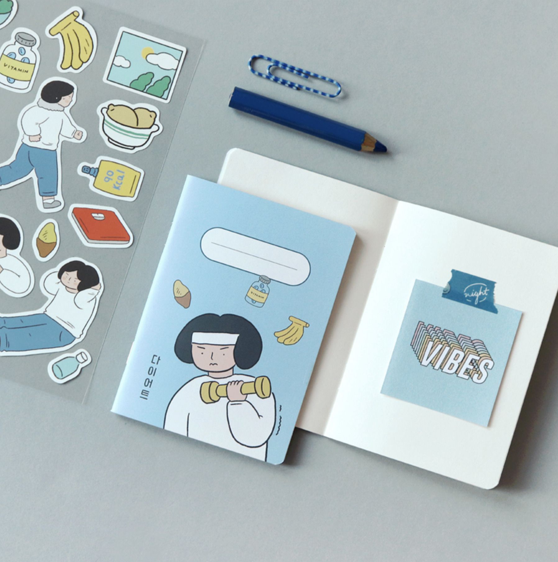 MochiThings: Mini Girl's Daily Life Notebook