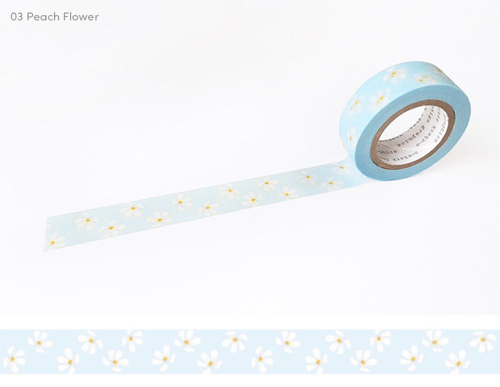 MochiThings: Pattern Illustration Masking Tape