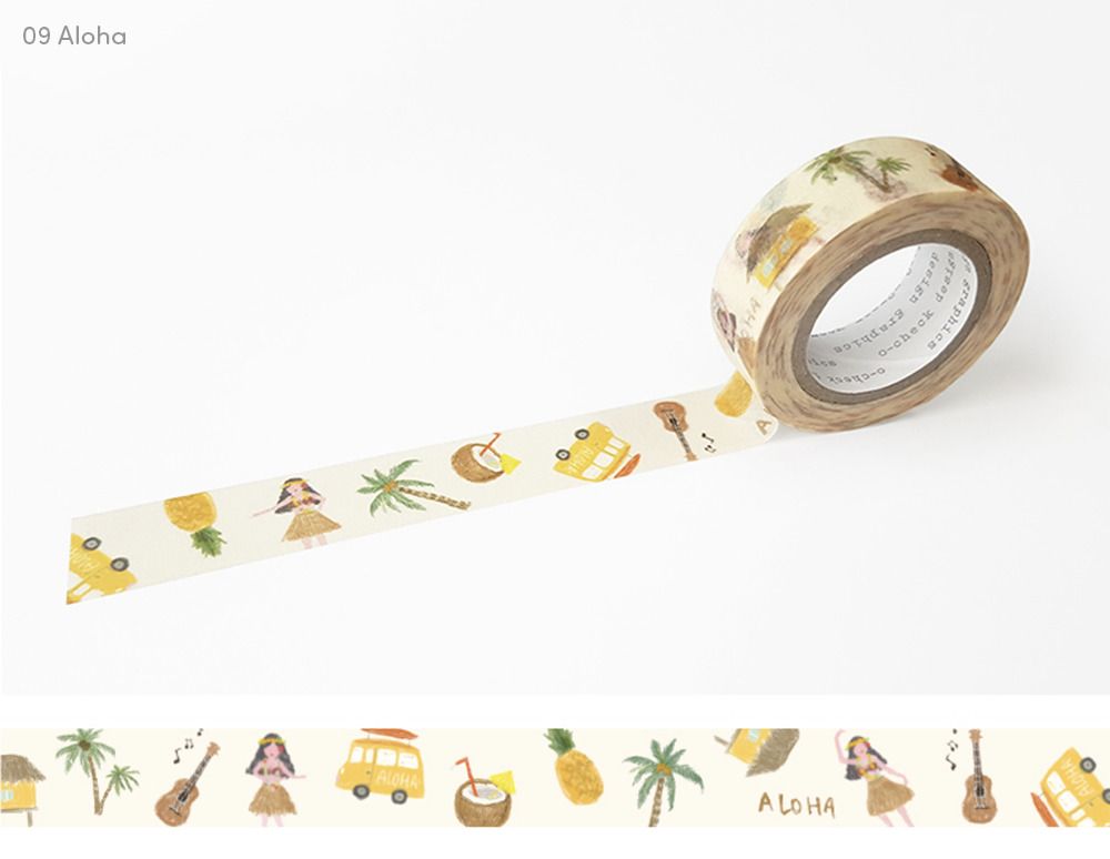 MochiThings: Pattern Illustration Masking Tape