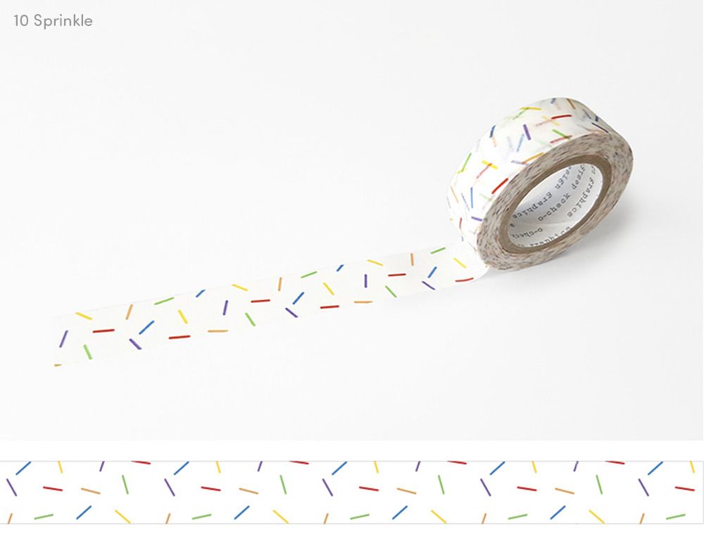 MochiThings: Pattern Illustration Masking Tape