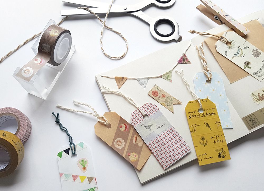 MochiThings: Pattern Illustration Masking Tape