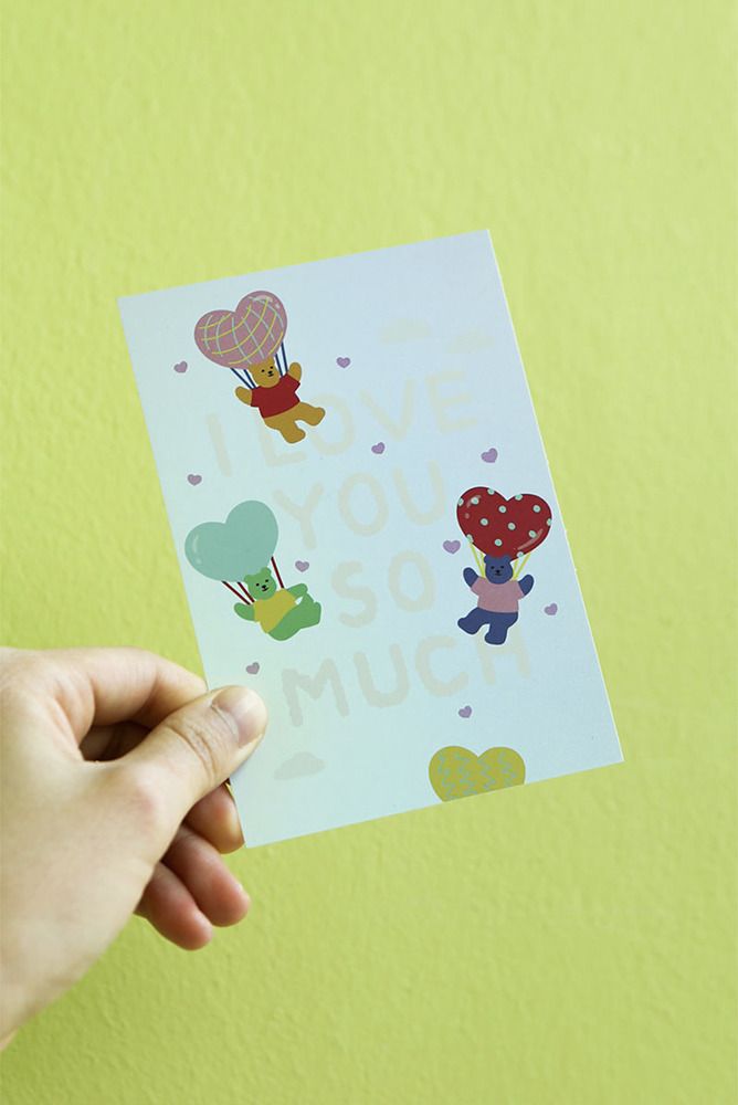 MochiThings: Jelly Bear Hologram Postcard