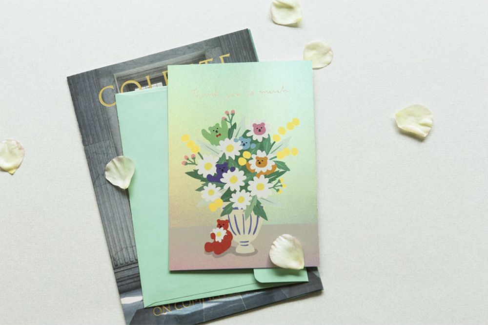 MochiThings: Jelly Bear Hologram Postcard