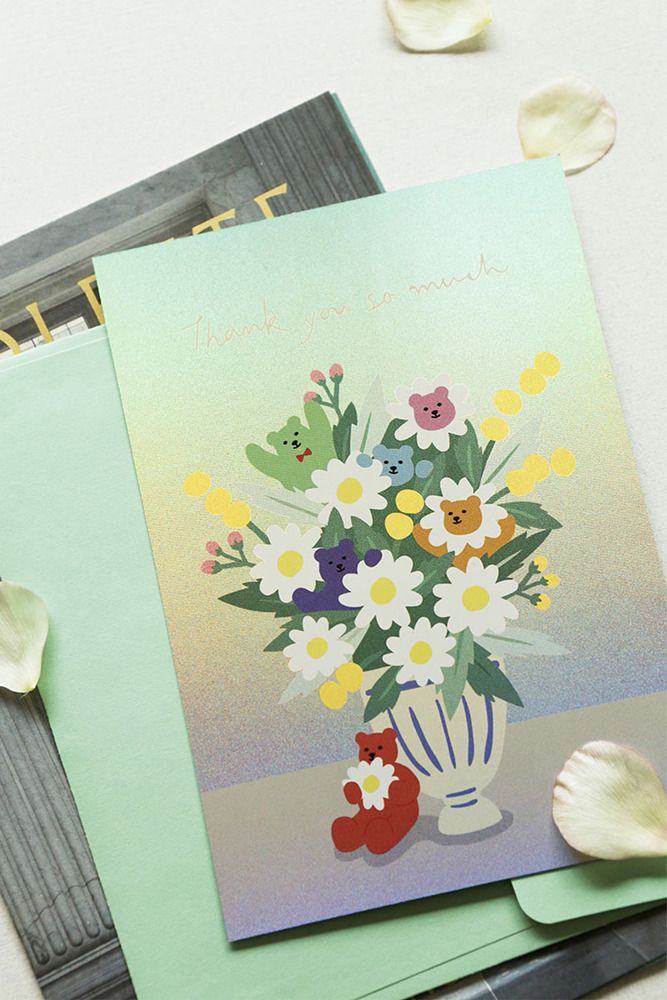 MochiThings: Jelly Bear Hologram Postcard